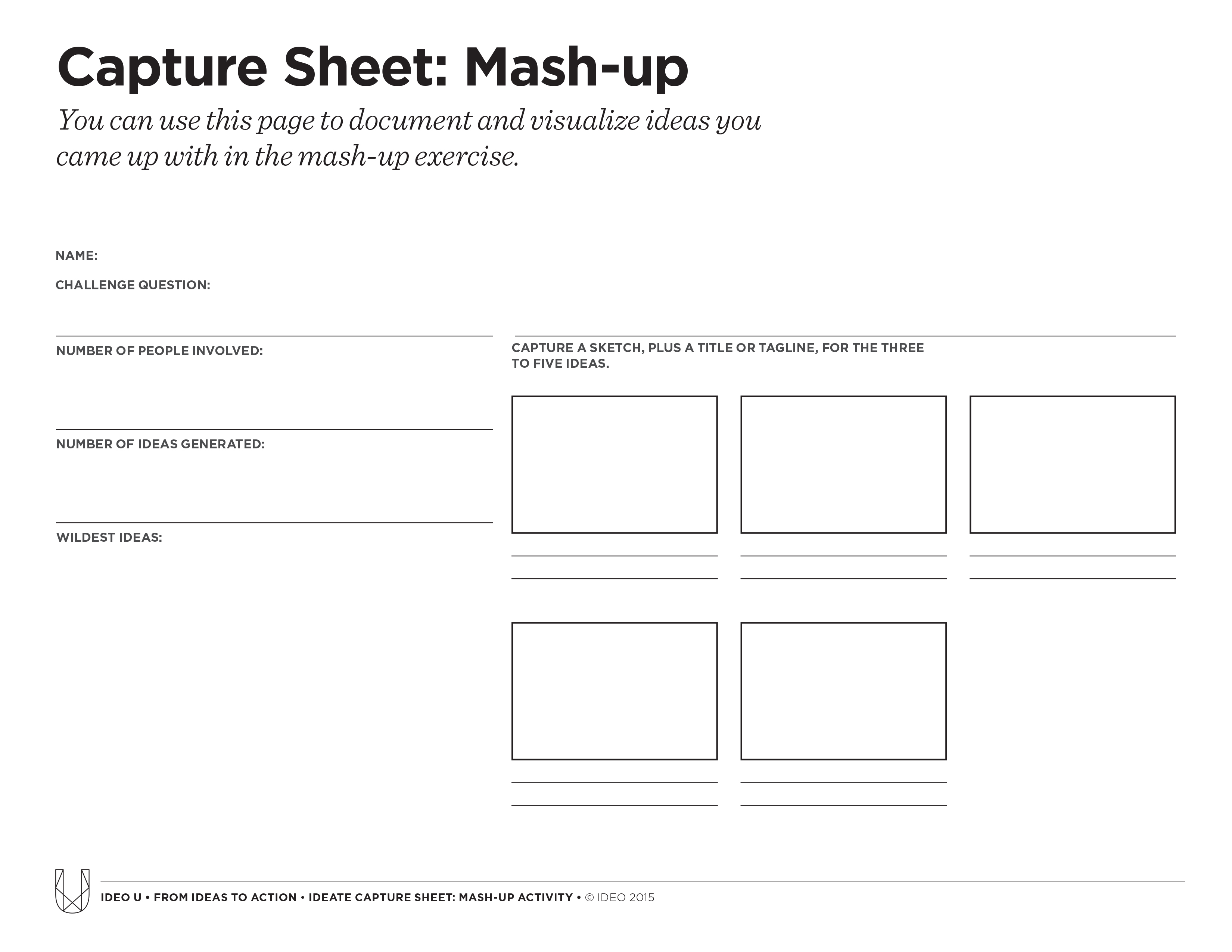 Ideation and the Mash-Up Method – Sola's Thoughts
